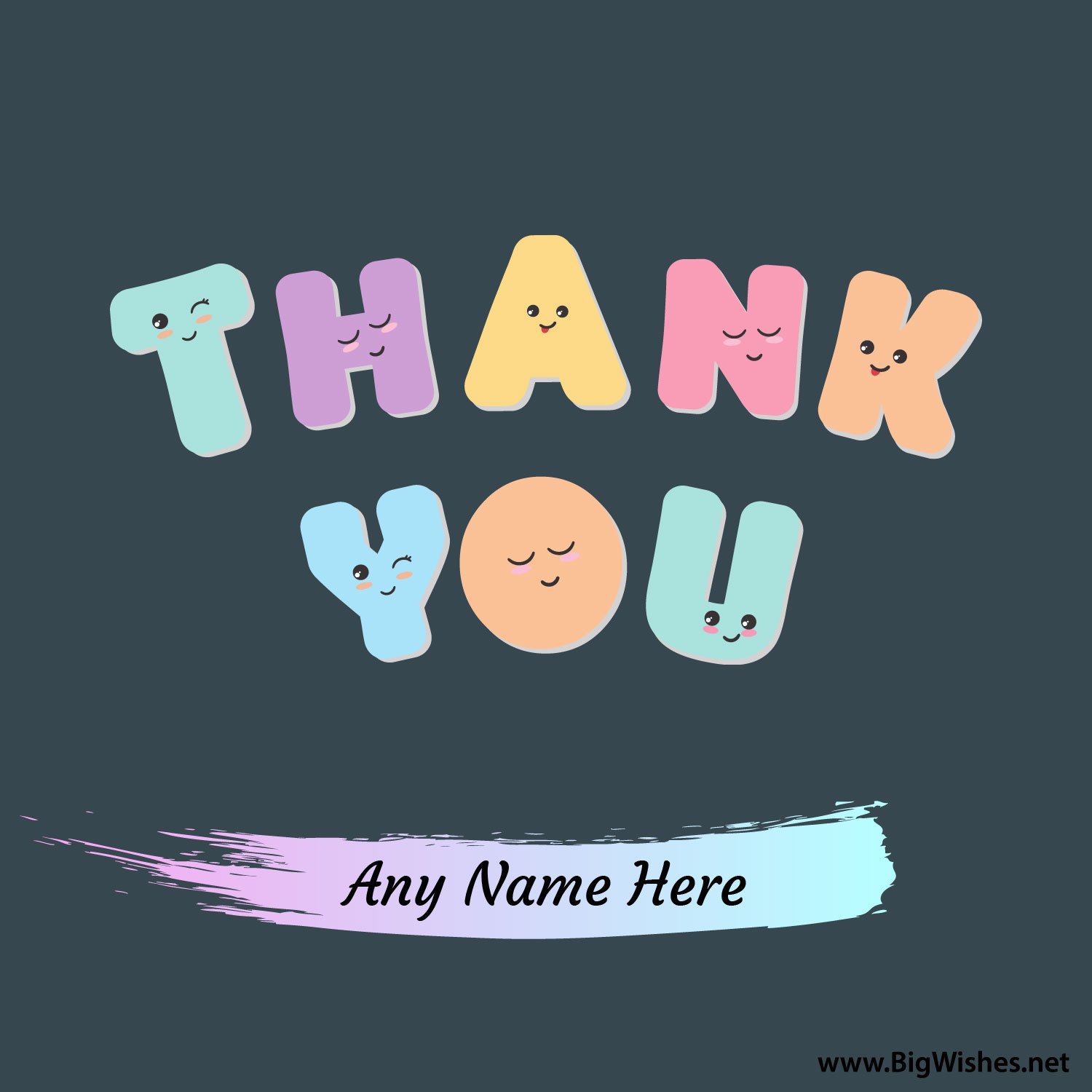 Reply With Creative Thank You Image Big Wishes